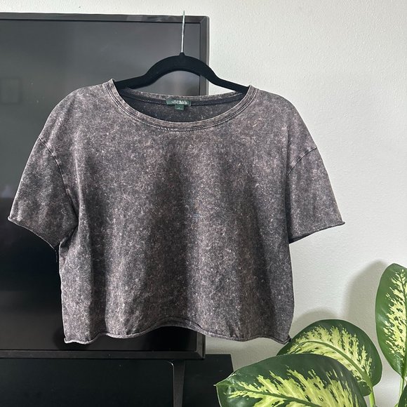 wild fable | Tops | Acid Wash Crop Top | Poshmark